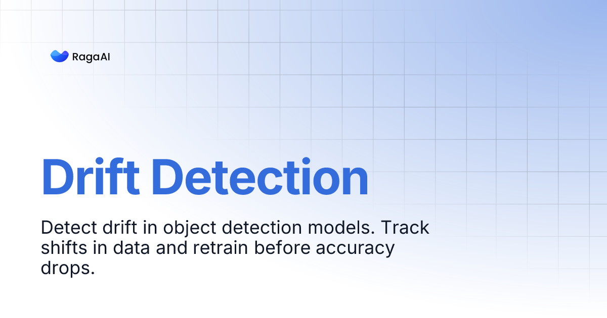 Drift Detection | RagaAI