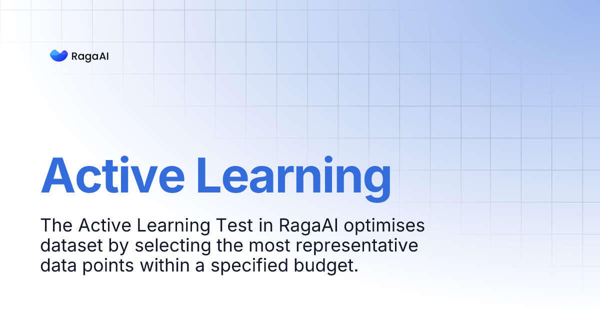 Active Learning | RagaAI