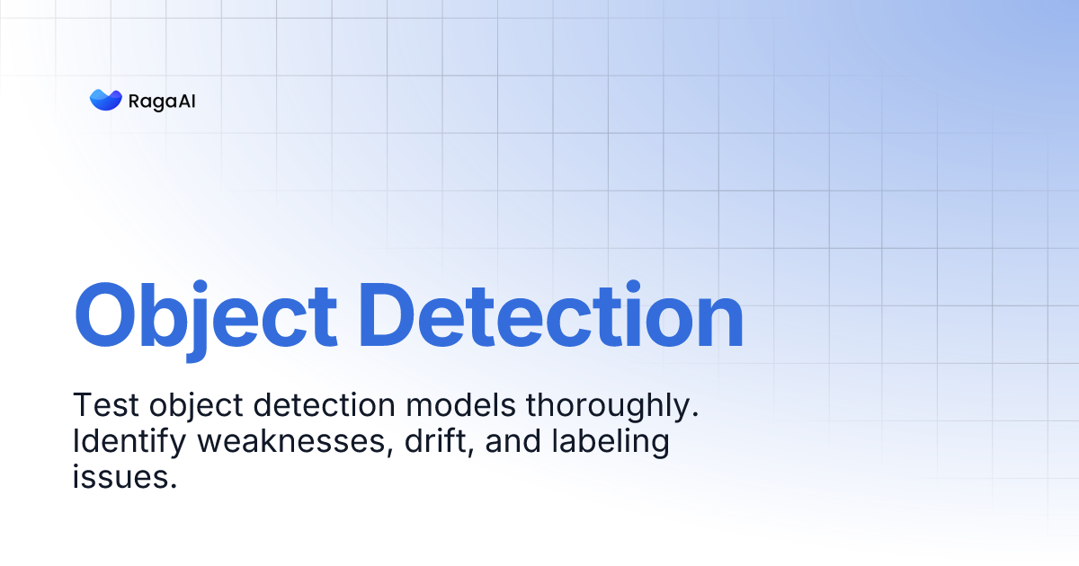 Object Detection | RagaAI