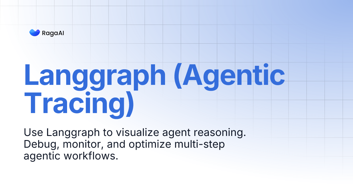 Langgraph (Agentic Tracing) | RagaAI