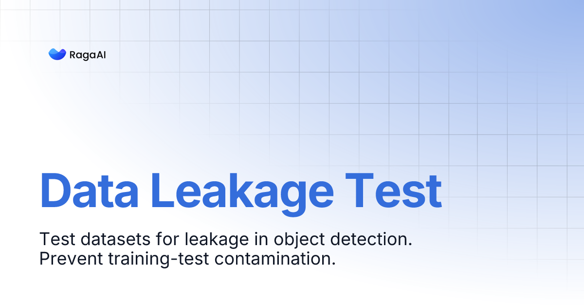 Data Leakage Test | RagaAI